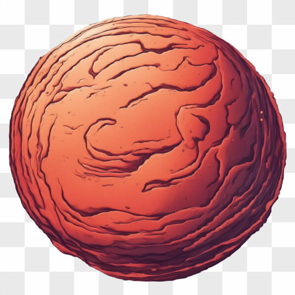 Download Stylized Red Planet Illustration Cartoons Online - Creative ...