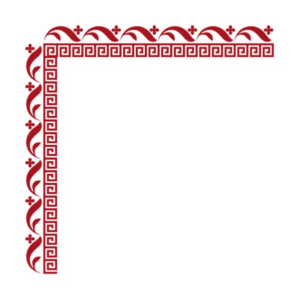 Download Decorative Red Corner Design Borders & Corners Online ...