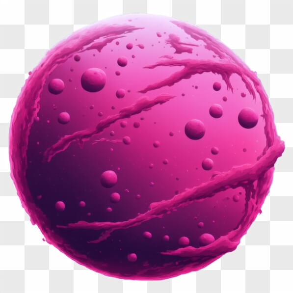 Descarga Planeta Rosa Vibrante en el Espacio Cartoons En Línea ...