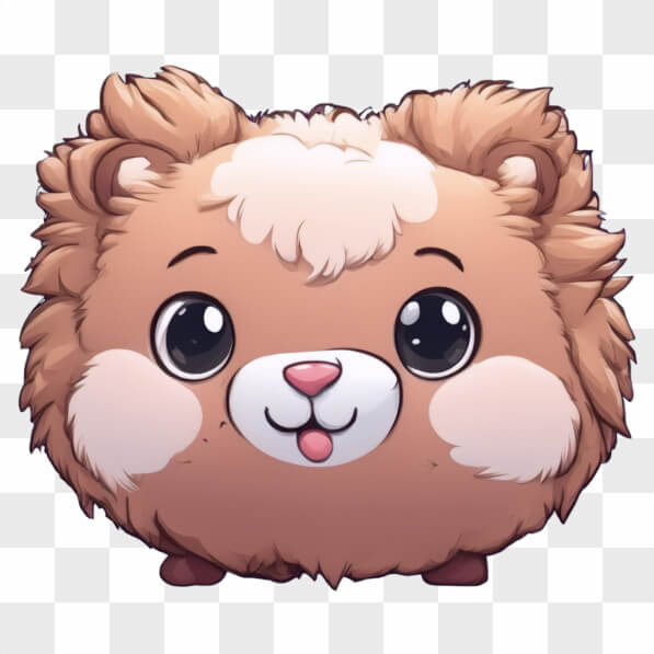 Download Cute Fluffy Cartoon Character Cartoons Online - Creative Fabrica