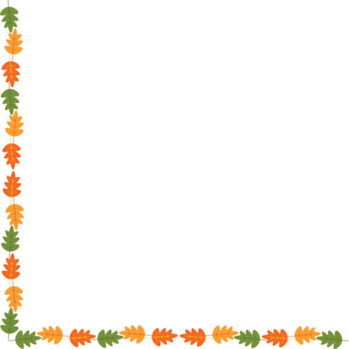 Download Autumn Leaves Decorative Border Borders & Corners Online ...
