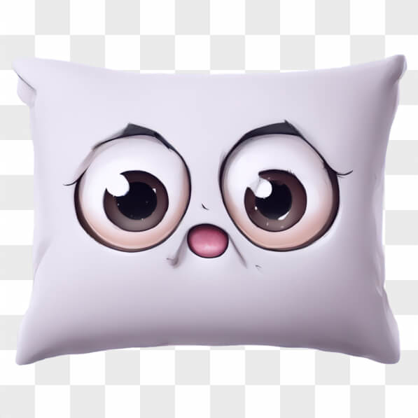 Download Cartoon Pillow with Expressive Face Cartoons Online - Creative ...