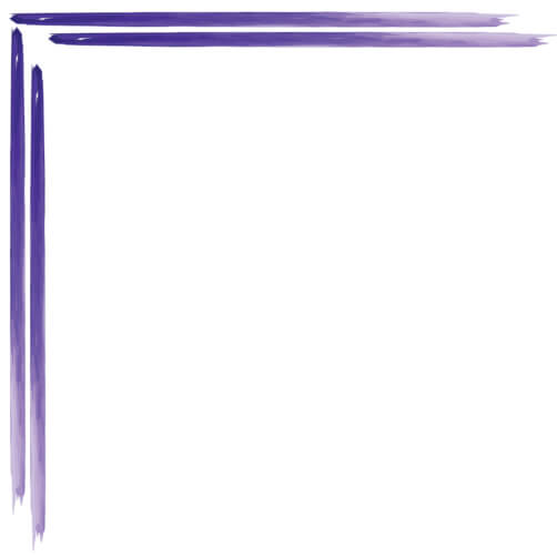 Download Purple Brush Stroke Corner Design Borders & Corners Online ...