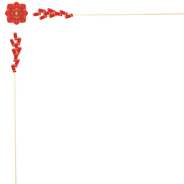Download Festive Border Design with Firecrackers and Flower Borders ...