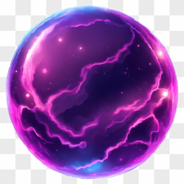 Descarga Esfera de Energía Cósmica Cartoons En Línea - Creative Fabrica