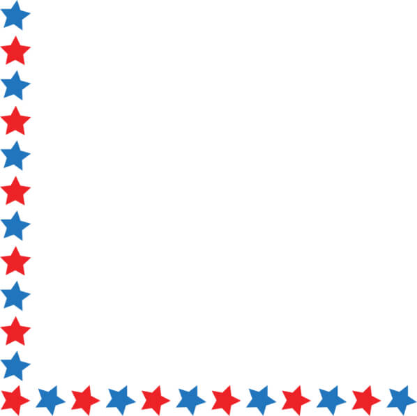 Download Patriotic Star Border Design Borders & Corners Online ...