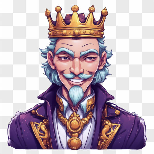Download Stylized Portrait of a Regal Character Cartoons Online ...