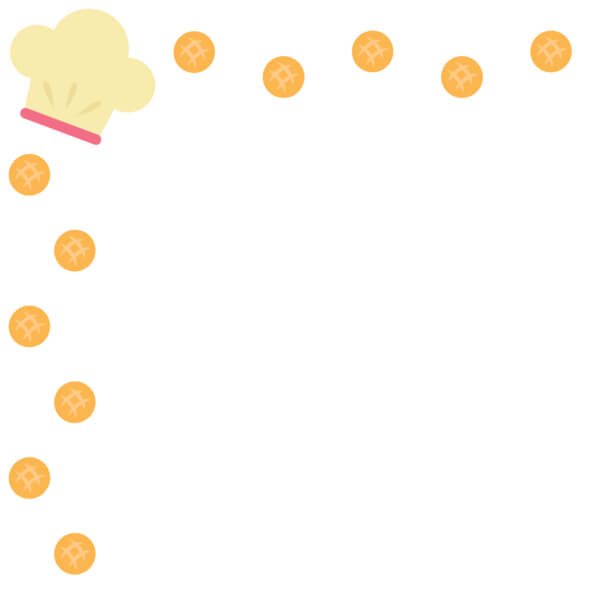 Download Playful Bakery Design with Chef Hat and Cookies Borders ...