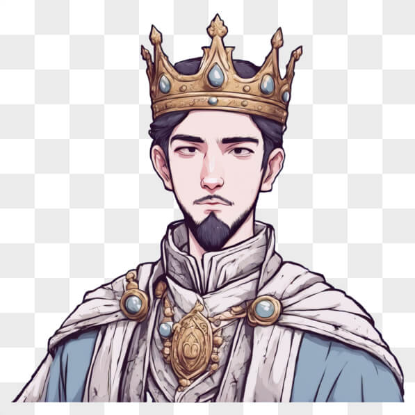 Baixe Ilustração de Personagem Rei Regal Cartoons - Creative Fabrica