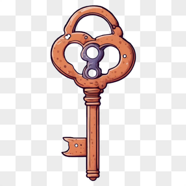 Download Vintage Ornate Key Cartoons Online - Creative Fabrica