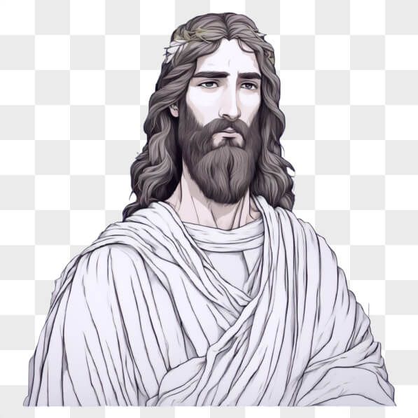 Download Illustration of a Religious Figure Cartoons Online - Creative ...