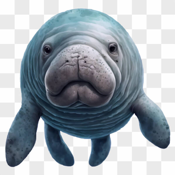 Download Cartoon Manatee Cartoons Online - Creative Fabrica