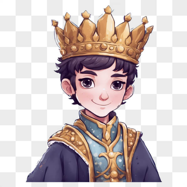 Download Young King Character Illustration Cartoons Online - Creative ...
