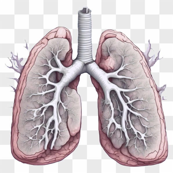 Download Anatomical Representation of Human Lungs Cartoons Online ...