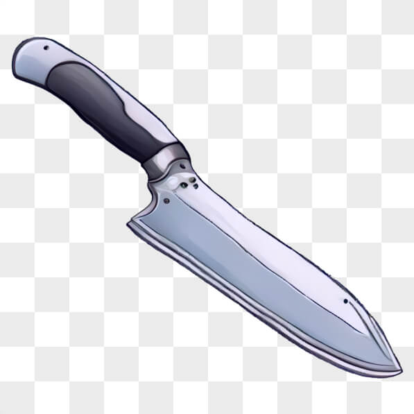 Download Sleek Kitchen Knife Cartoons Online - Creative Fabrica