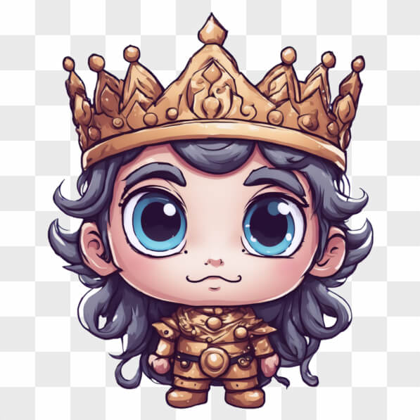 Download Stylized Cartoon King Character Cartoons Online - Creative Fabrica