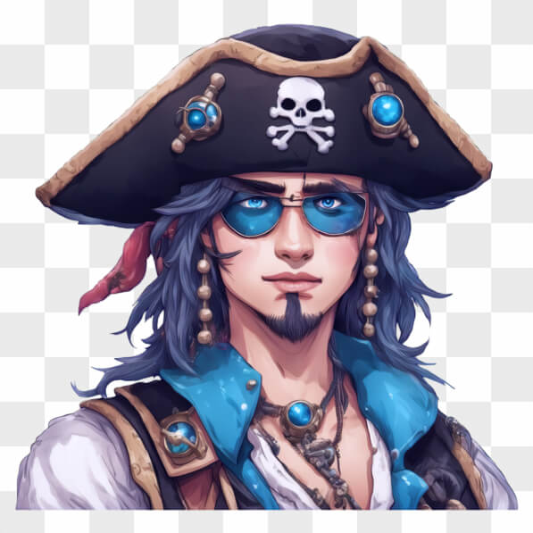Download Stylized Pirate Character Cartoons Online - Creative Fabrica