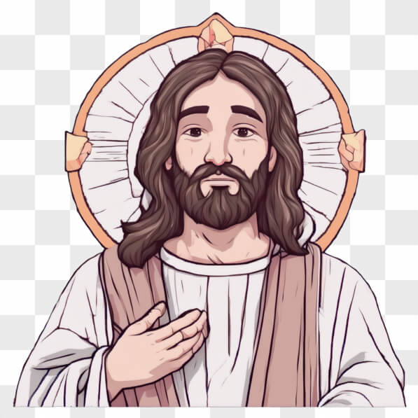 Download Stylized Religious Figure Cartoons Online - Creative Fabrica