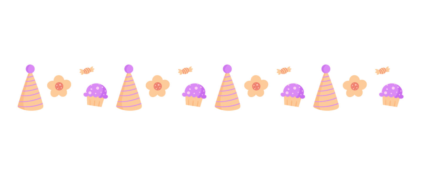 Download Festive Border Design with Party Elements Borders & Corners ...