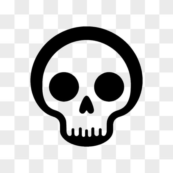 Descarga Símbolo de calavera estilizada PNGs En Línea - Creative Fabrica
