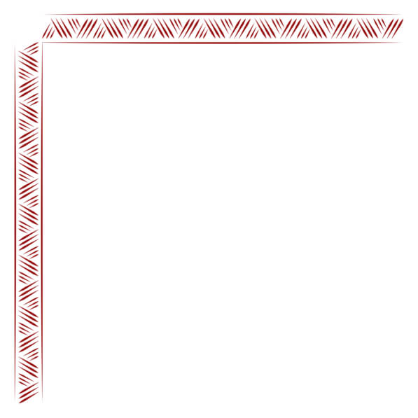 Download Minimalist Red and White Geometric Border Borders & Corners ...