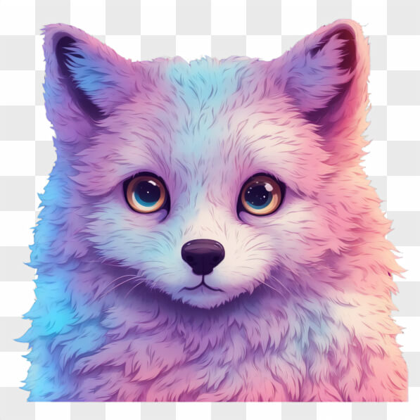Download Stylized Fluffy Fox Illustration Cartoons Online - Creative Fabrica