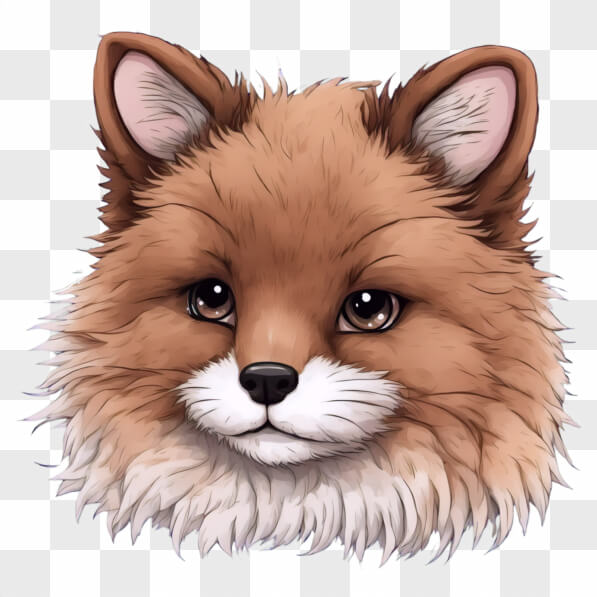 Download Fluffy Fox Illustration Cartoons Online - Creative Fabrica