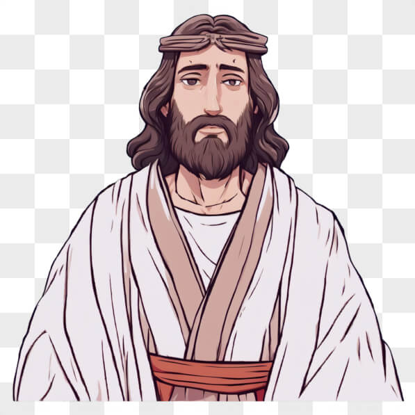 Download Illustrated Religious Figure Cartoons Online - Creative Fabrica