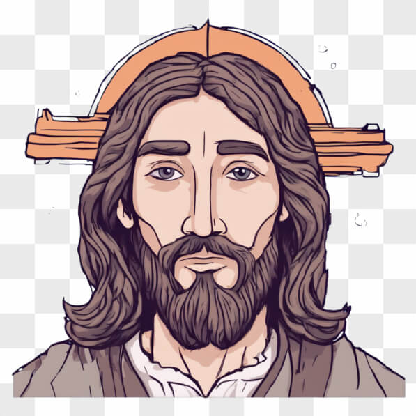 Download Artistic Representation of a Religious Figure Cartoons Online ...