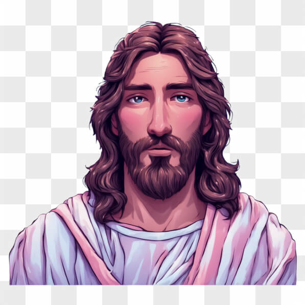 Download Stylized representation of a religious figure Cartoons Online ...