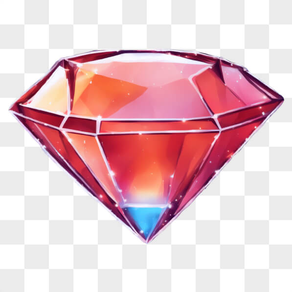 Download Stylized Ruby Diamond Gemstone Cartoons Online - Creative Fabrica