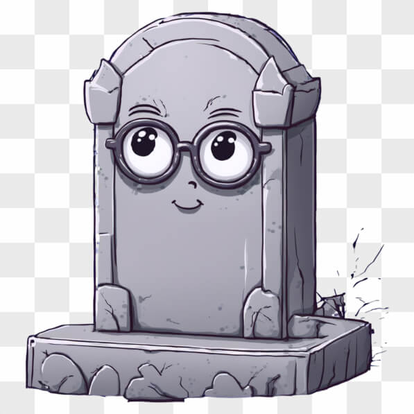 Download Whimsical Cartoon Gravestone Cartoons Online - Creative Fabrica