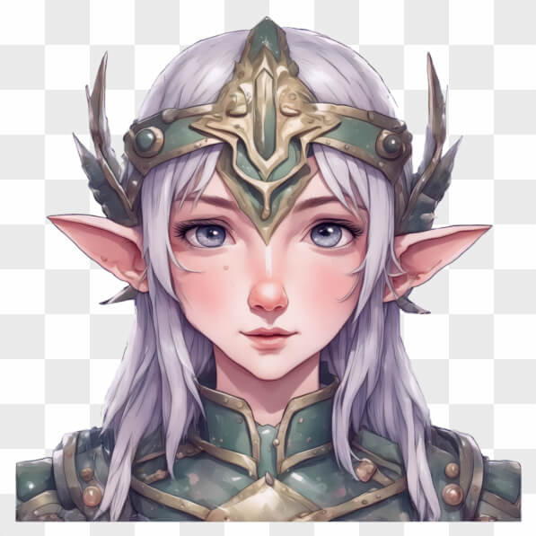 Download Fantasy Elf Character in Ornate Armor Cartoons Online ...