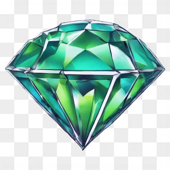 Descarga Diamante Verde Esmeralda Cartoons En Línea - Creative Fabrica