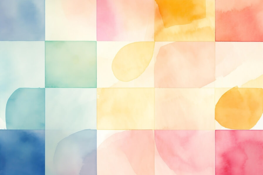 Download Pastel Watercolor Squares Backgrounds Online - Creative Fabrica