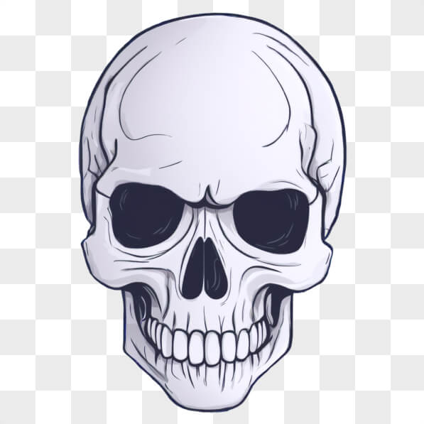 Download Stylized Human Skull Illustration Cartoons Online - Creative ...