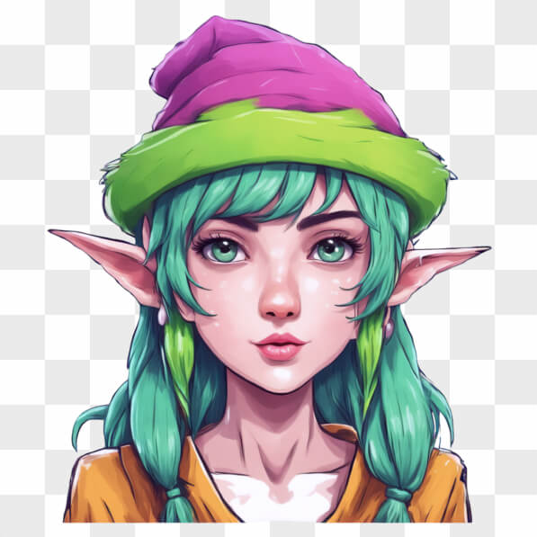 Descarga Ilustración de Personaje de Elfo Fantástico Cartoons En Línea ...