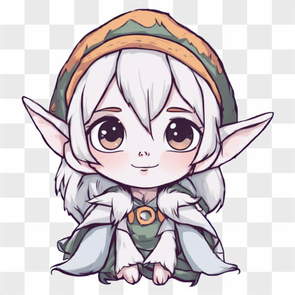 Download Stylized Elf Character Cartoons Online - Creative Fabrica