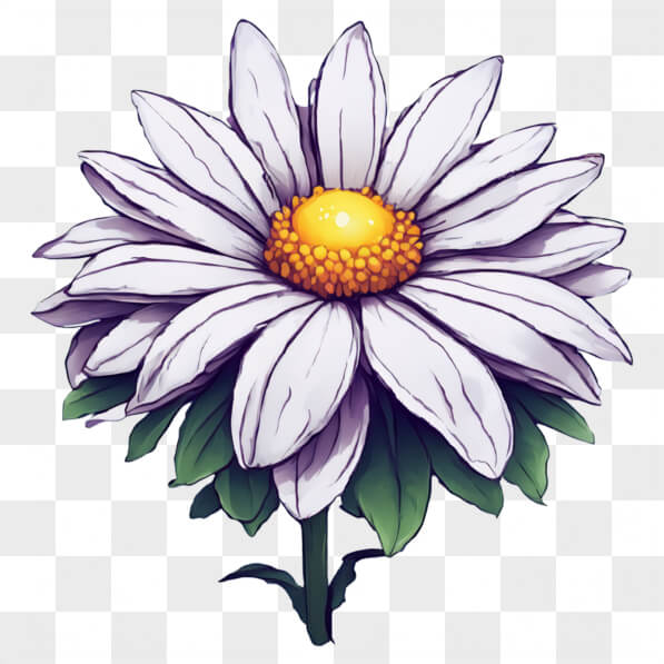Download Illustrated Daisy Flower Cartoons Online - Creative Fabrica