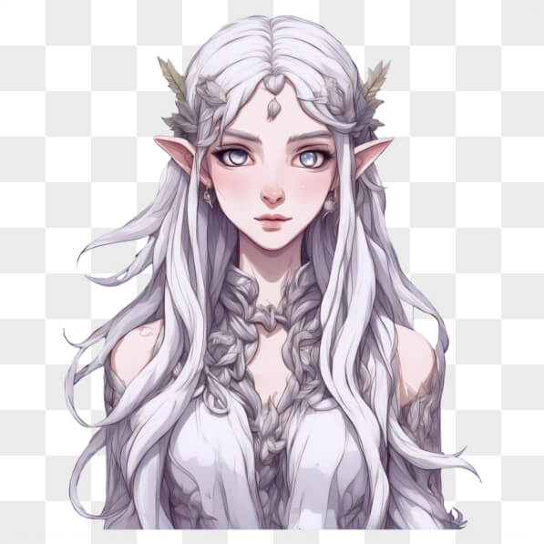 Télécharger Portrait de personnage fantastique elfe Dessins animés En ...