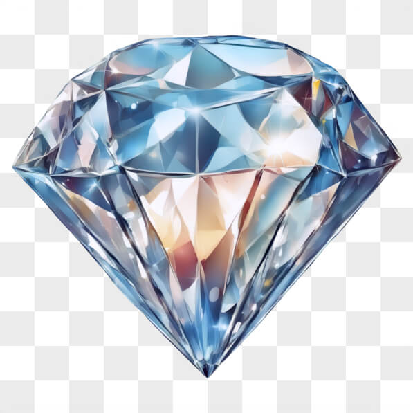 Download Brilliantly Cut Diamond Against Black Background Cartoons ...