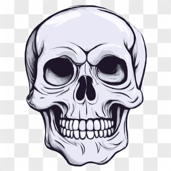 Download Stylized Human Skull Illustration Cartoons Online - Creative ...