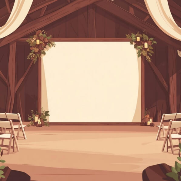 Download Rustic Indoor Event Setting Backgrounds Online - Creative Fabrica