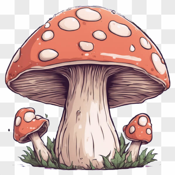 Descarga Setas rojas vibrantes en la naturaleza Cartoons En Línea ...