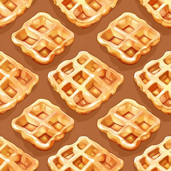 Download Pattern of Waffles Patterns Online - Creative Fabrica