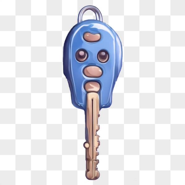 Download Stylized Blue Car Key Fob Cartoons Online - Creative Fabrica