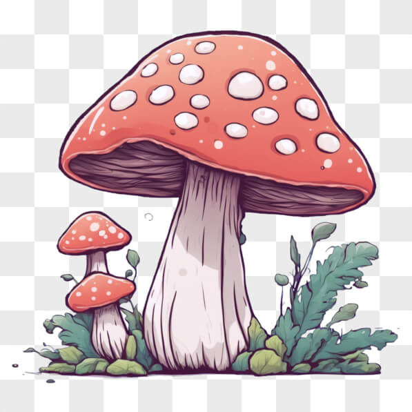 Descarga Hongos Rojos Caprichosos en la Naturaleza Cartoons En Línea ...