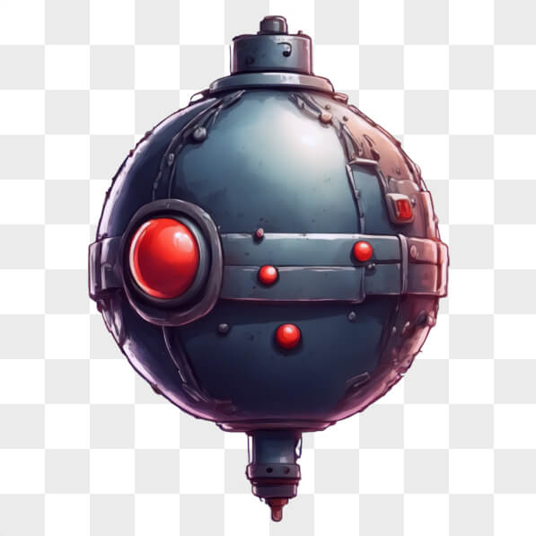 Download Futuristic Spherical Robot Cartoons Online - Creative Fabrica