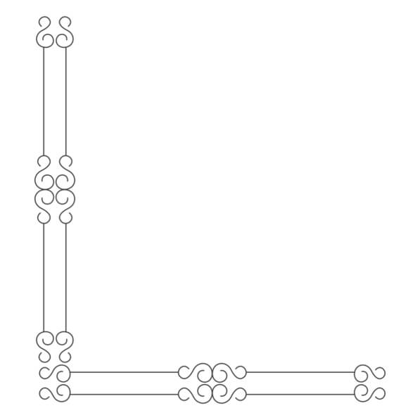 Download Ornate Decorative Corner Design Borders & Corners Online ...