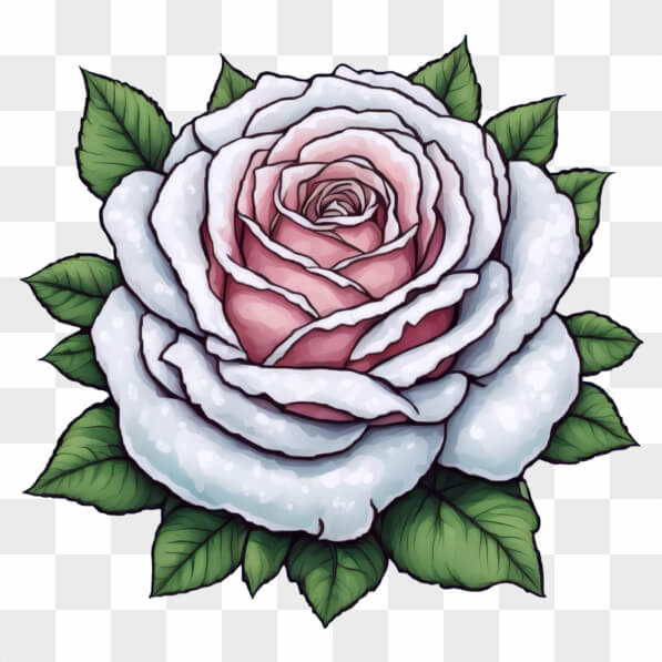 Download Detailed Illustration of a Rose Cartoons Online - Creative Fabrica